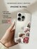 Чехол на Apple iPhone 16 Pro / Айфон 16 Про с принтом "Весенние фото - 8 марта",...