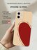 Чехол на Apple iPhone 12 mini / Айфон 12 Мини с принтом "amor heart 1 - 14 февра...