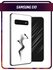 Чехол на Samsung Galaxy S10 / Самсунг Галакси S10 с принтом "Девушка в душе"