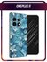 Чехол на OnePlus 11 / Ван Плас 11 с принтом "Голубые глазурные цветы"