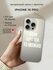 Чехол на Apple iPhone 16 Pro / Айфон 16 Про с принтом "Если хочется", прозрачный