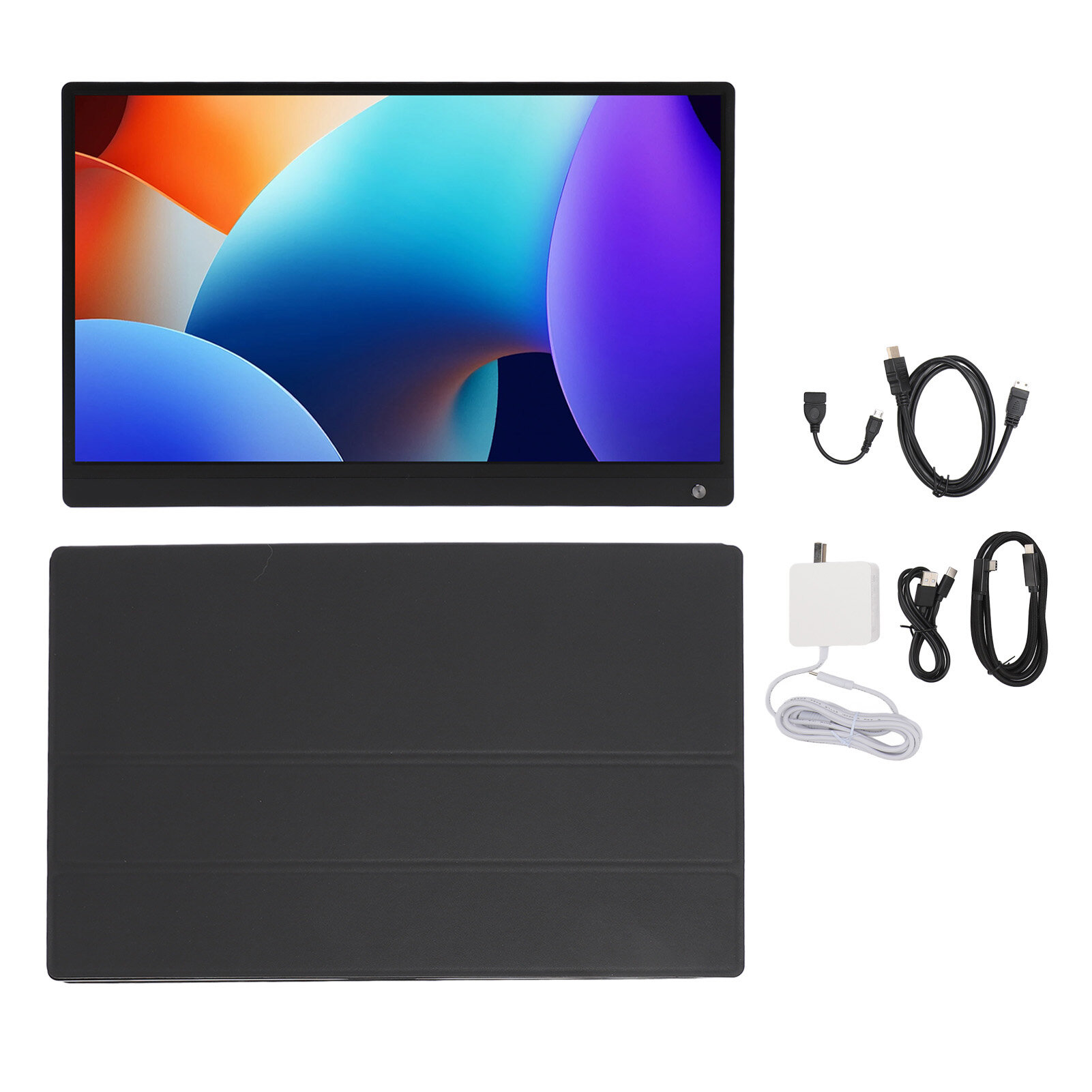 15.6 -дюймовый портативный дисплей 1080p FHD HDR Сенсорный экран Внешний дисплей с интерфейсом типа C Mini HD Multimedia