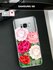 Чехол на Samsung Galaxy S8 / Самсунг Галакси С8 с принтом "Большие пионы", прозр...