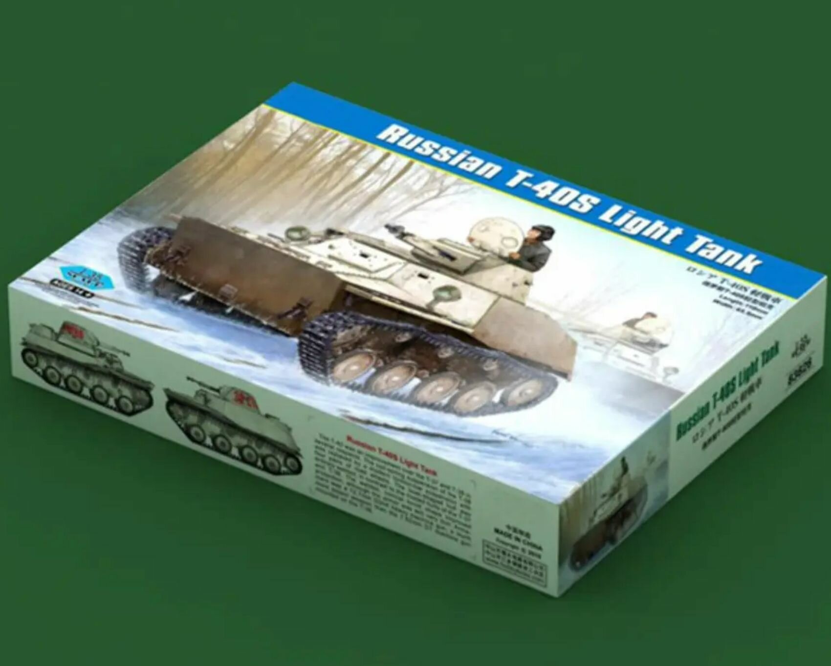 Hobby Boss 83826 1/35 Россия T-40S сборная модель танка