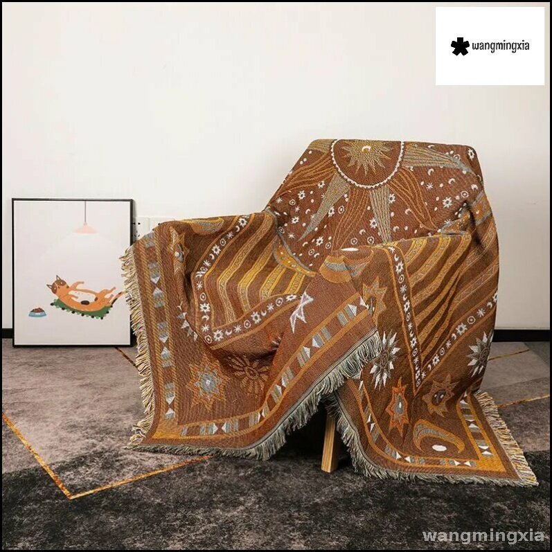 Эксклюзивный плед 160x130 см из полиэфирного шелка с хлопком