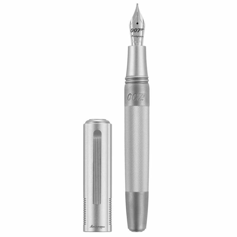 Перьевая ручка Montegrappa 007 Special Issue Silver Edition F. Артикул 007-S-FP-F