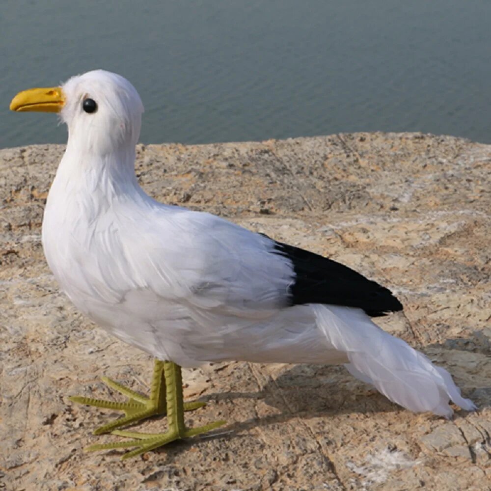 Статуэтка чайки XFFox полимерная 30 см