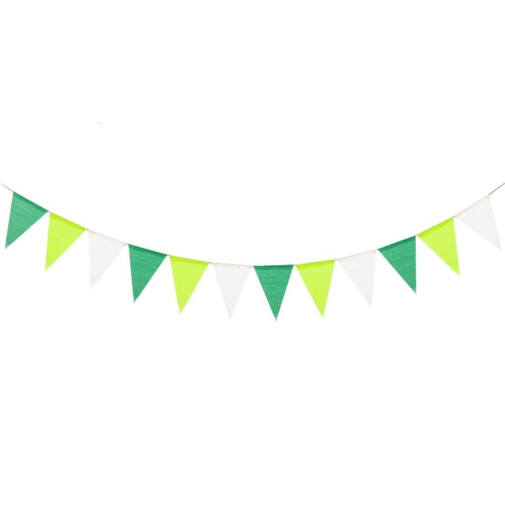 Подвесной флаг Фестиваля, треугольная овсянка, Простая установка Праздничного украшения