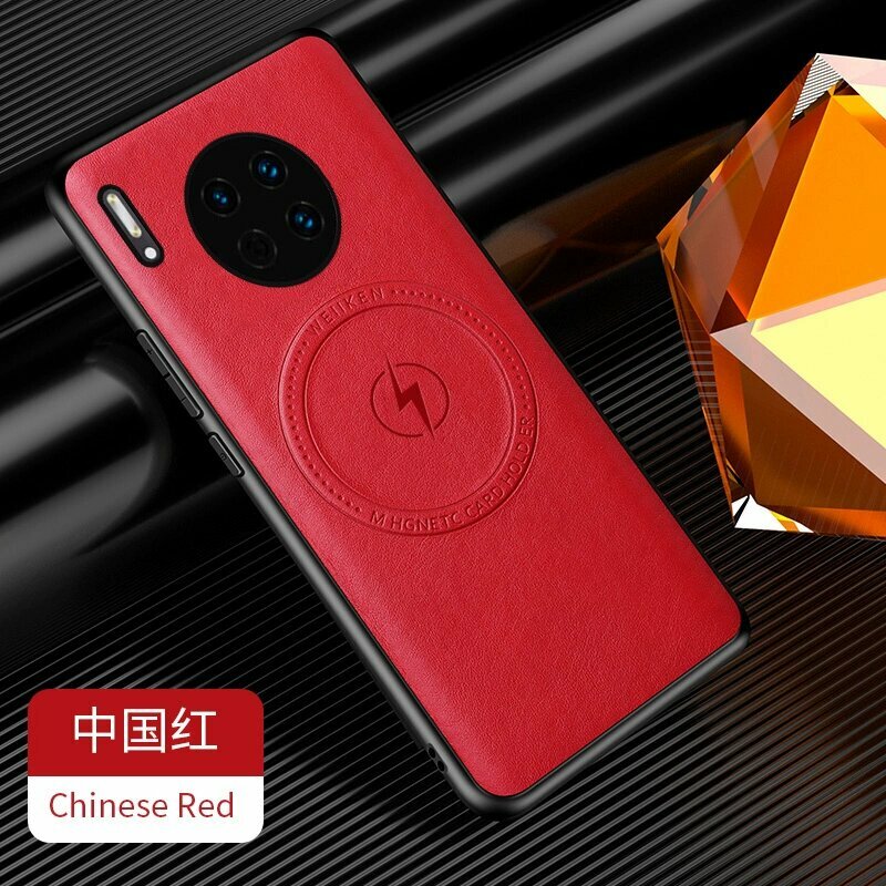 Чехол для Huawei MATE30/MATE30E с магнитным креплением и охлаждением, премиум-защита, цвет красный