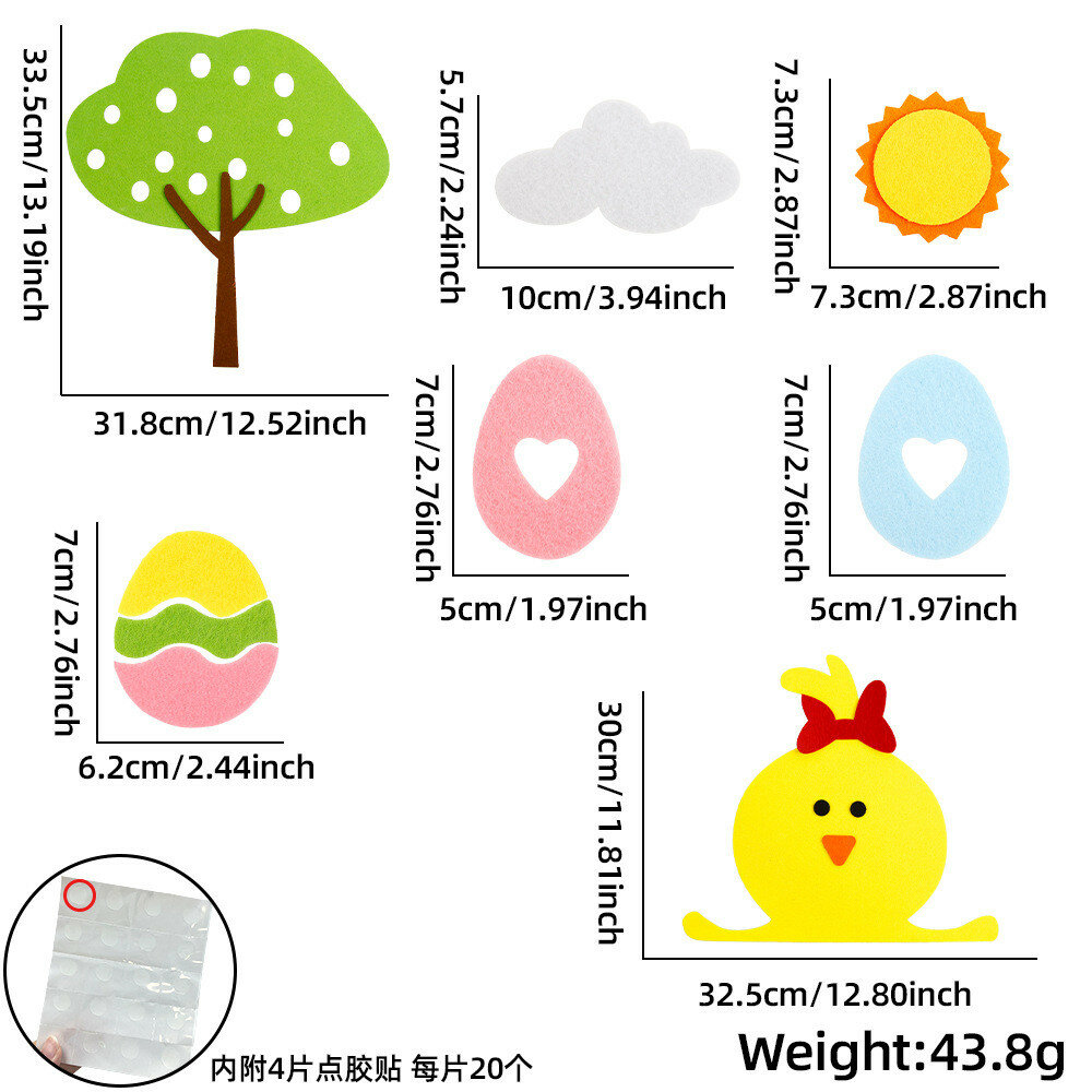 Дверной декор festive easter bunny pack для праздничного украшения, featuring various designs, stylee