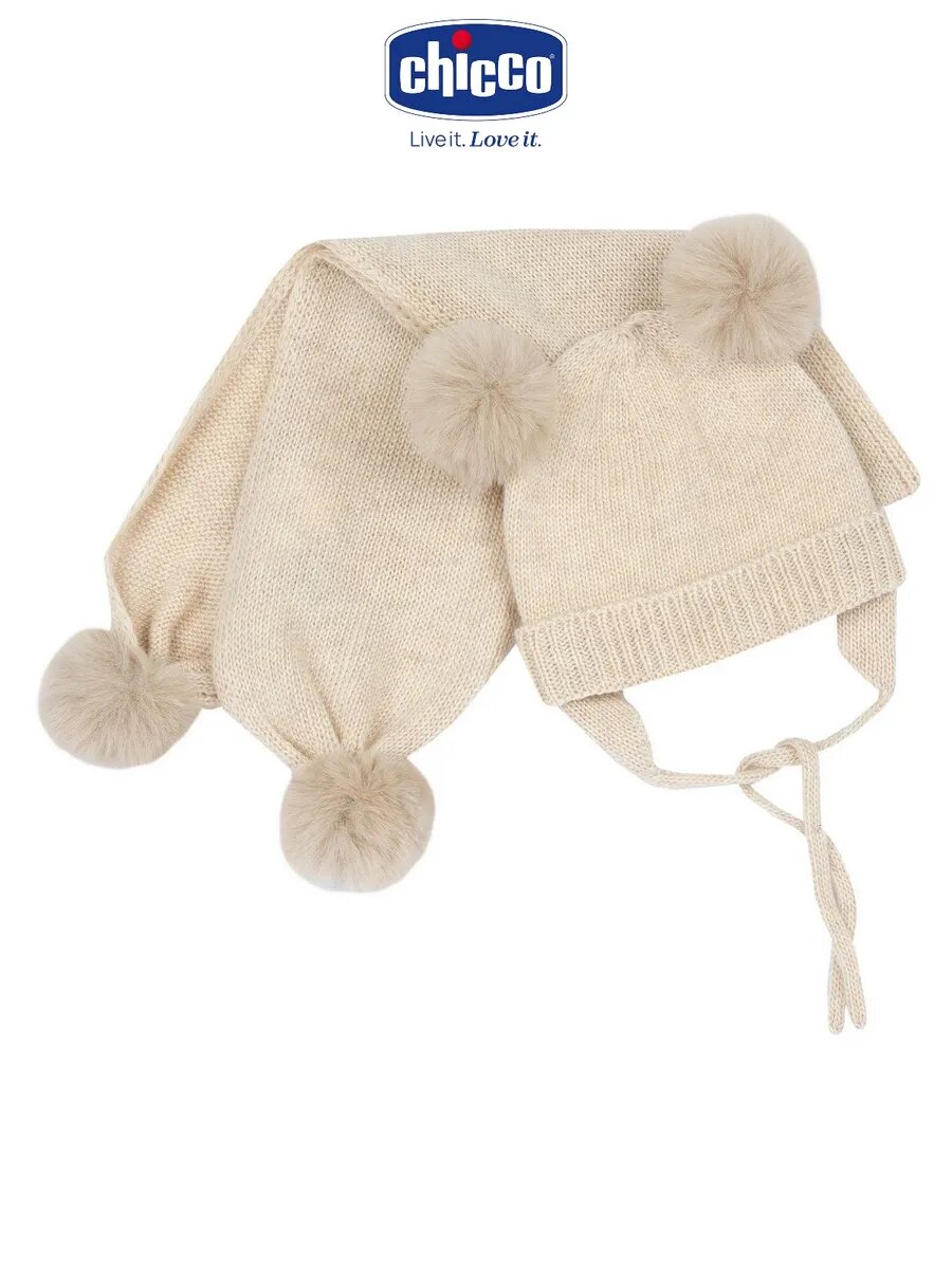 Шапка Chicco Осень-зима 2025 для девочек