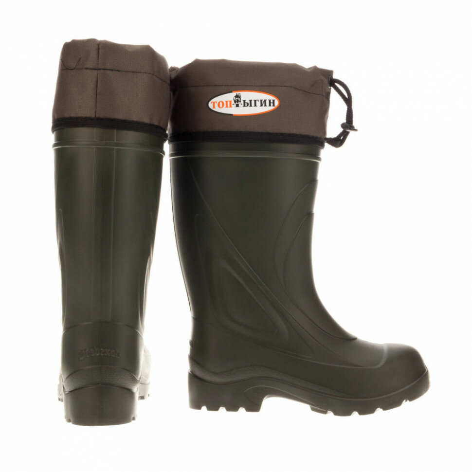 Сапоги Вездеход Топтыгин СВ-77М, до -40°, затяжная манжета, носок-утеплитель