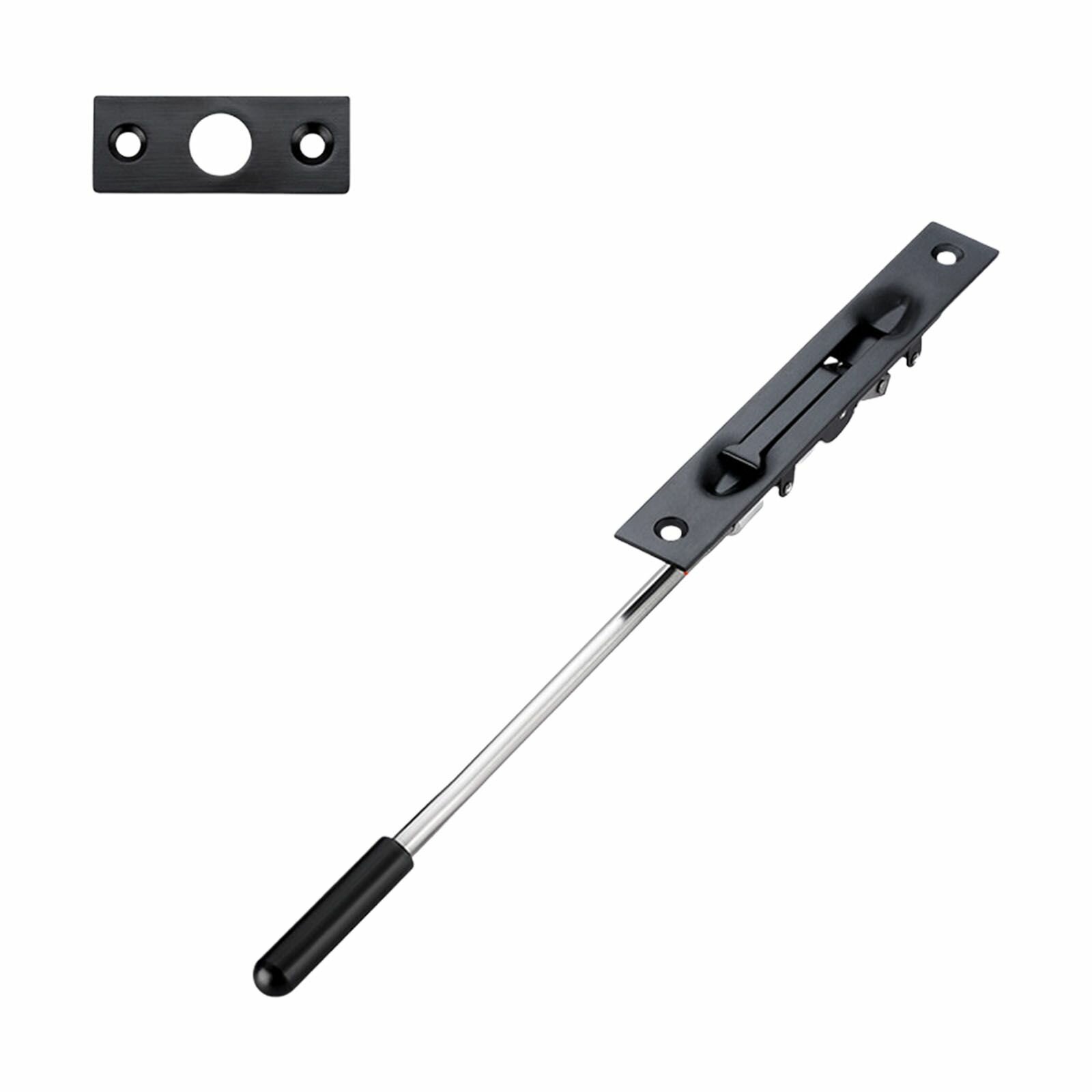 Невидимый дверной болт из стали с удлиненной конструкцией устойчивый к коррозии