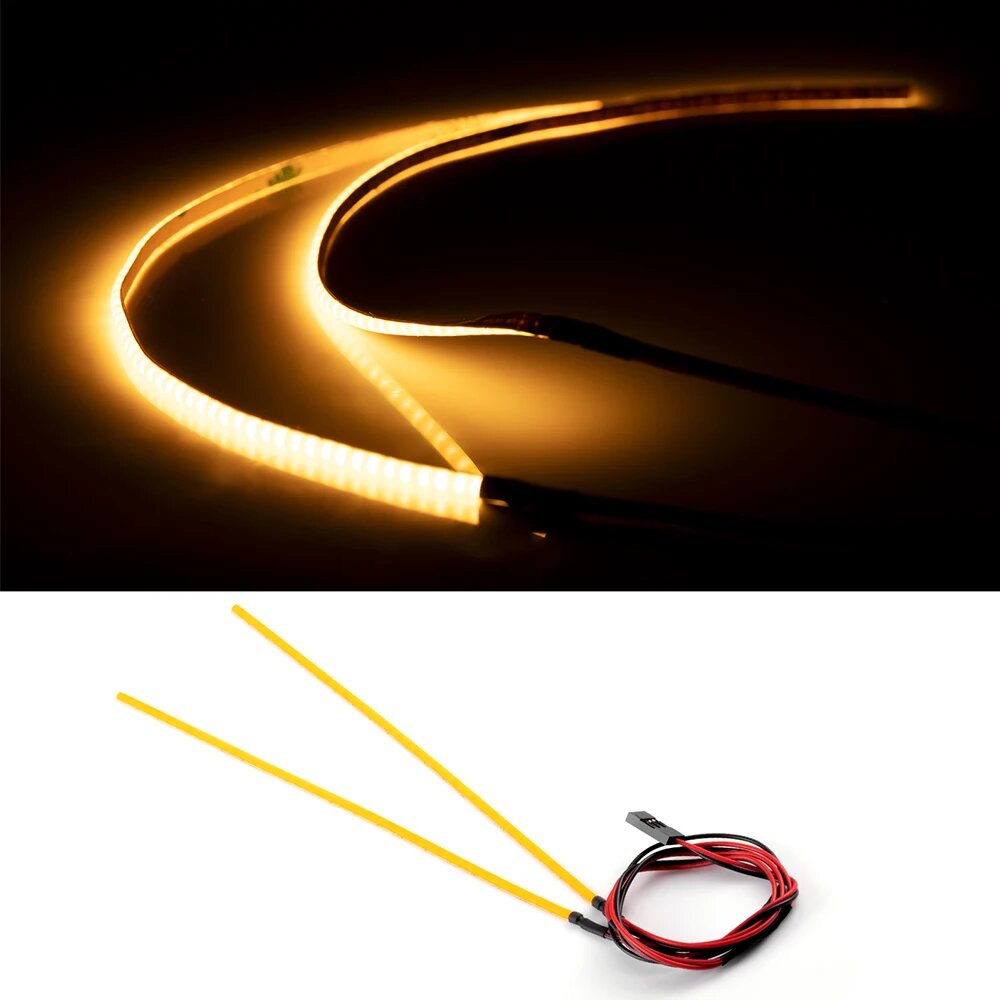 LED лента для RC автомобиля, желтый, 20CM