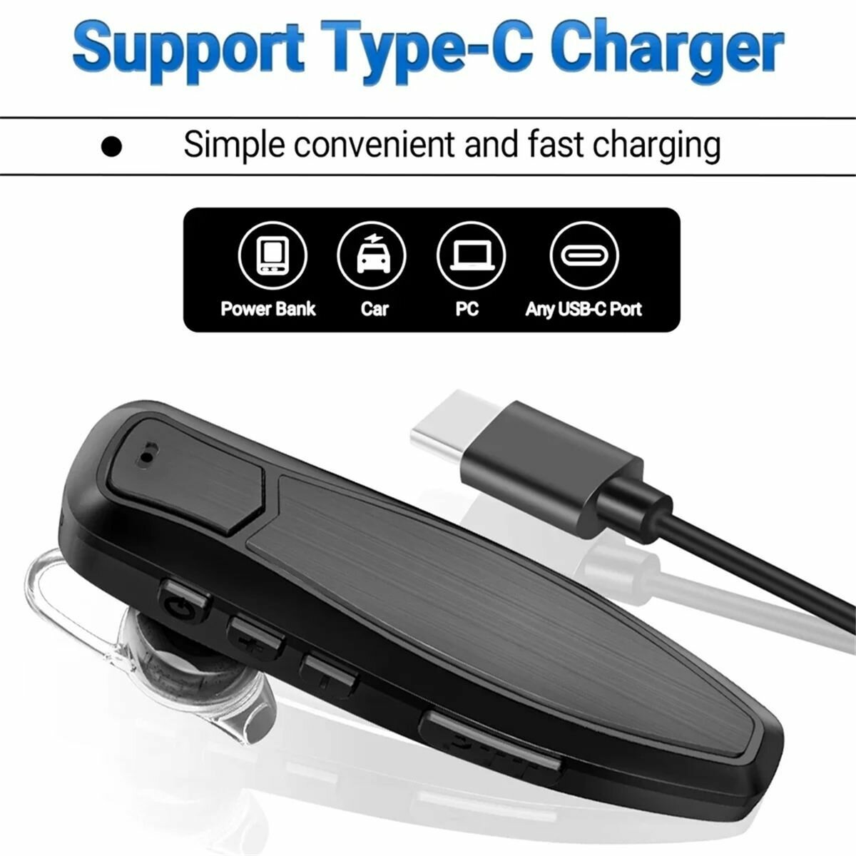 Гарнитура премиум с наушником и Bluetooth PTT для беспроводной рации Baofeng Walkie Talkie