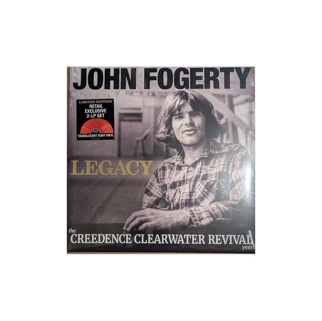 Виниловая пластинка John Fogerty - Legacy: The Creedence Clearwater Revival Years (John's Version) (Limited Edition) (Red Vinyl) (1 LP)