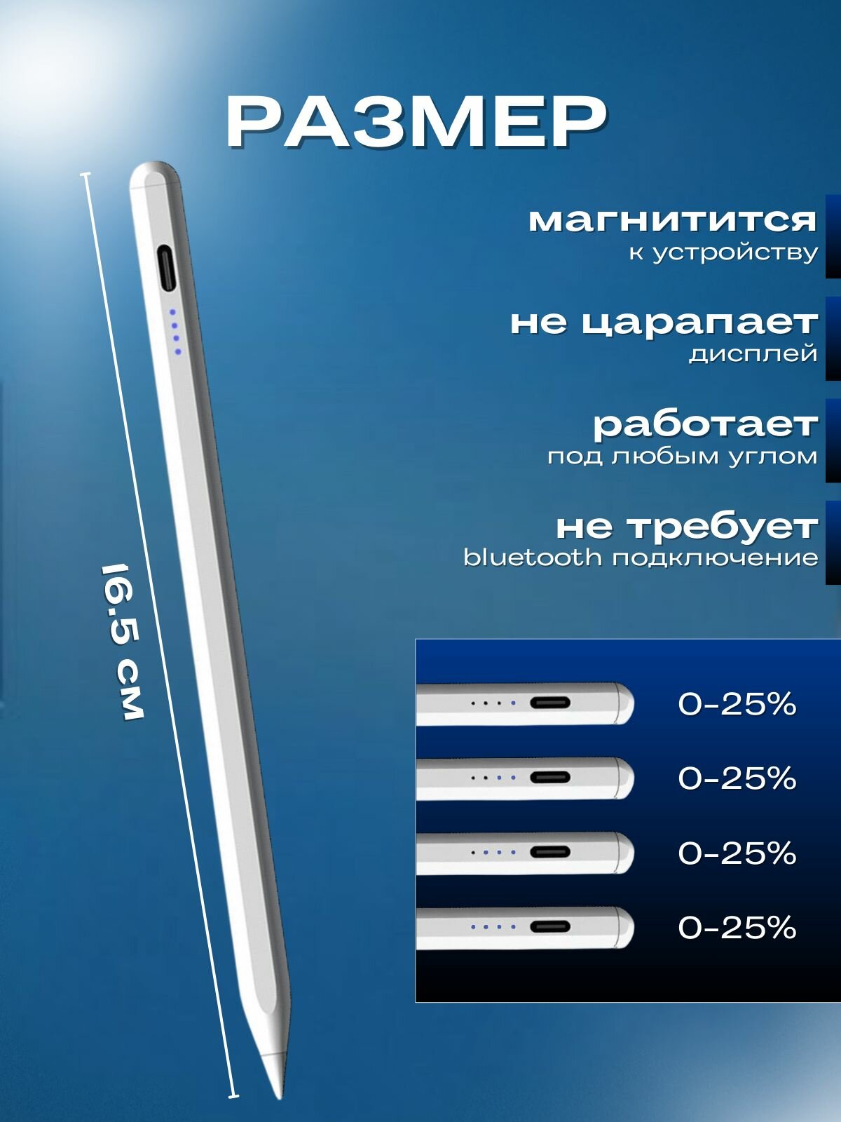 Стилус универсальный для телефона и планшетов стилус для Ipad/Android