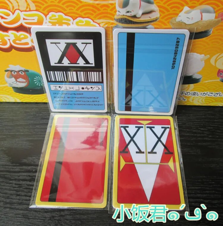 Лицензионная карта Hunter x Hunter GING FREECSS PVC blue