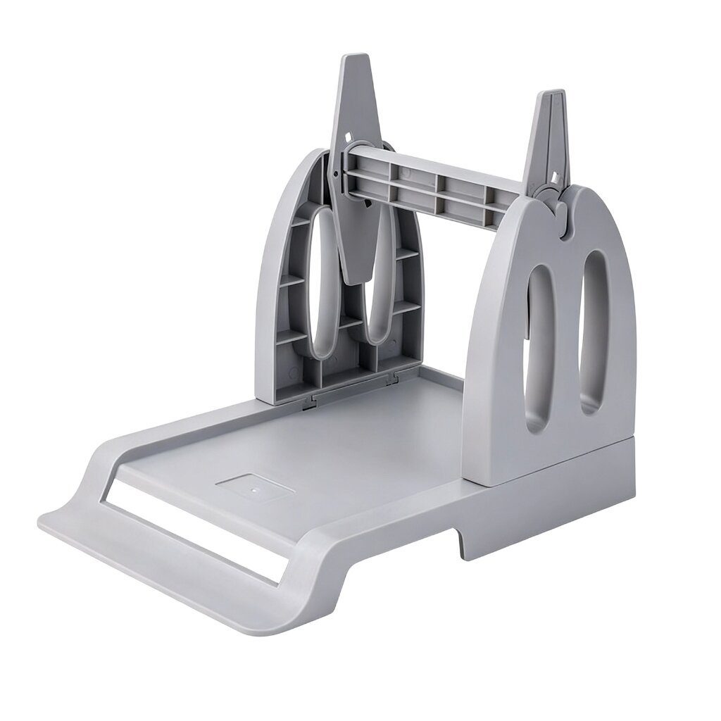 Держатель для принтера этикеток со штрих-кодом-серый-маленький