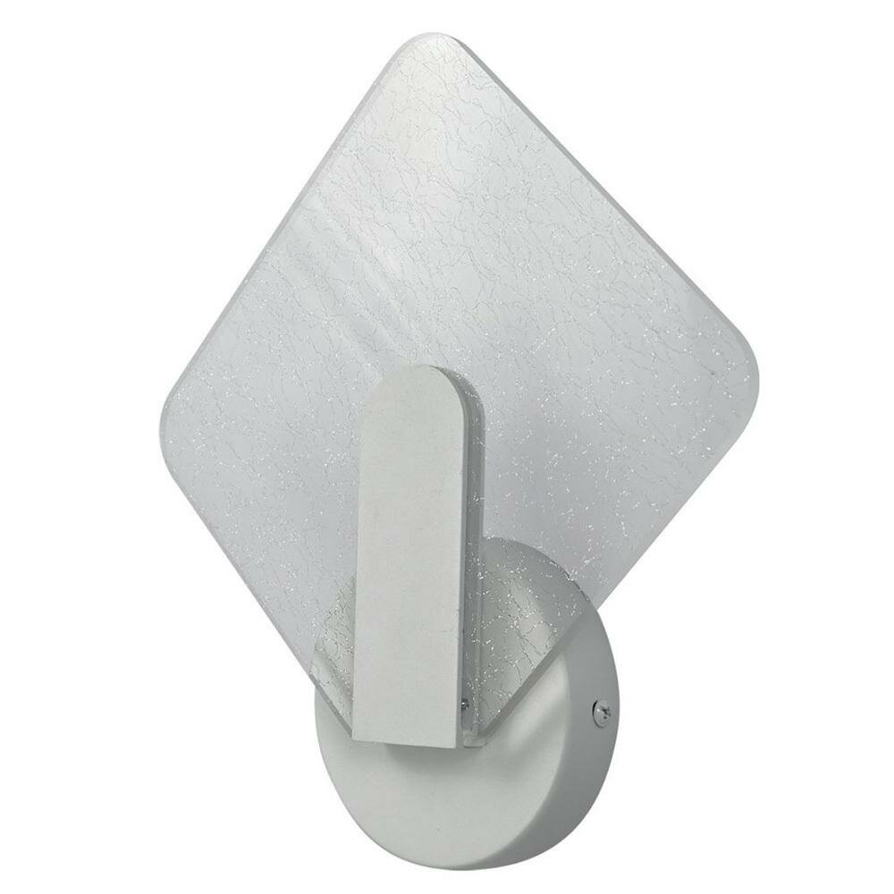 Светильник бра настенный светодиодный Ritter Chiaro ромб регулируемый белый свет цвет белый