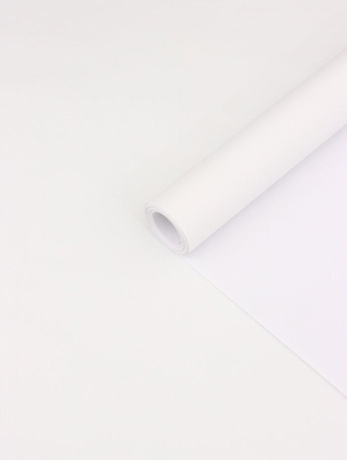 Бумага упаковочная крафт "Белый", 0,68 х 10±5% м, 70 гр 10968644