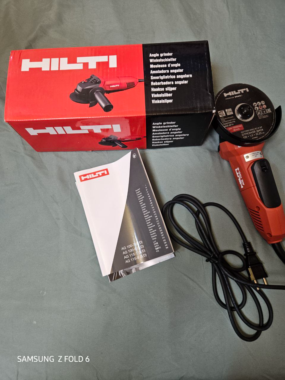 УШМ Hilti 125 мм,850ватт Оригинал