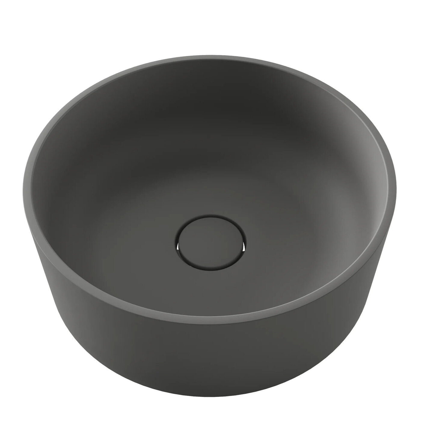 Раковина Florentina Алтея 400R 40x40 10.290.00400.307 серый шелк