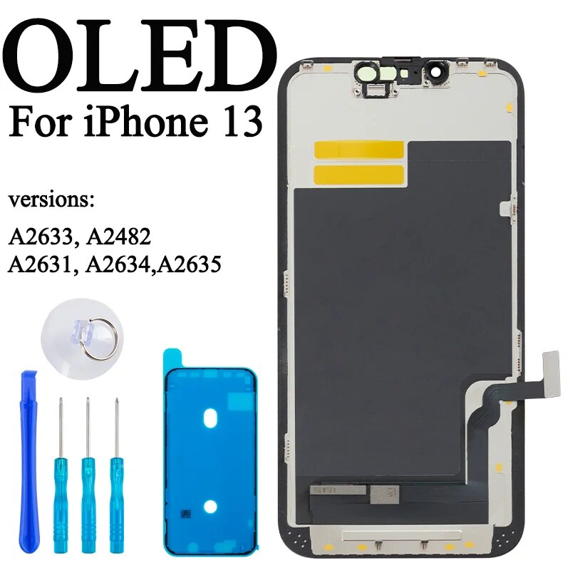 A2633 A2482 A2631 A2634 A2635 Новый ЖК-дисплей премиум-класса для IPhone 13, новый IP 13 OLED