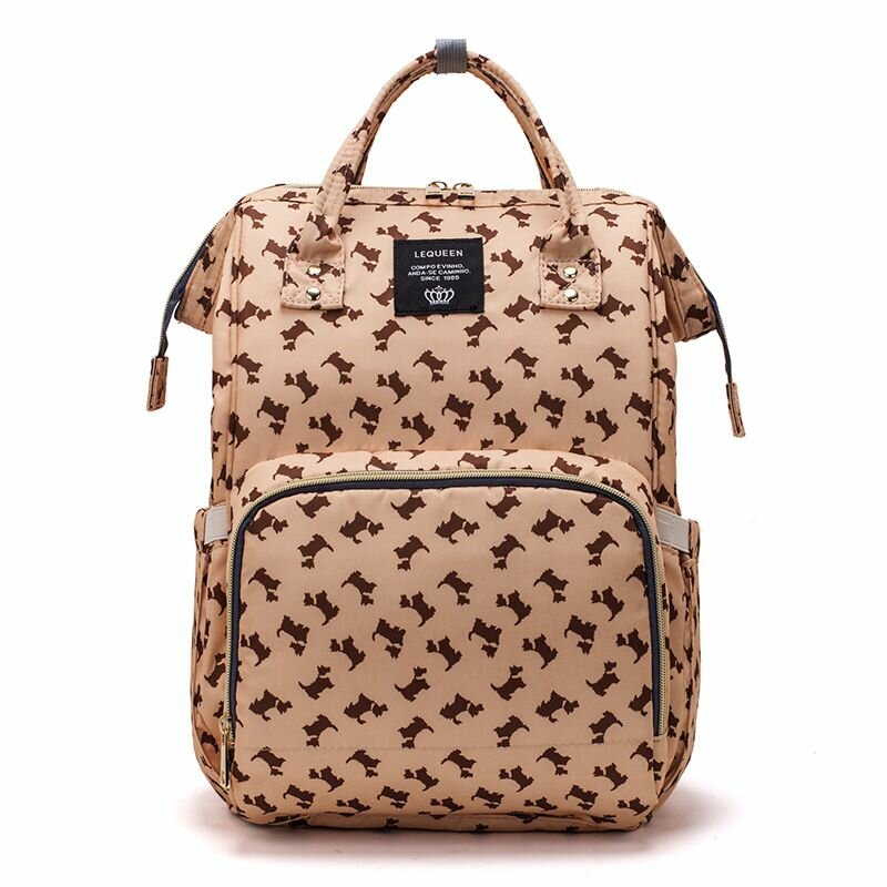 Сумка для мам lequeen рюкзак подгузников, мамы, большая