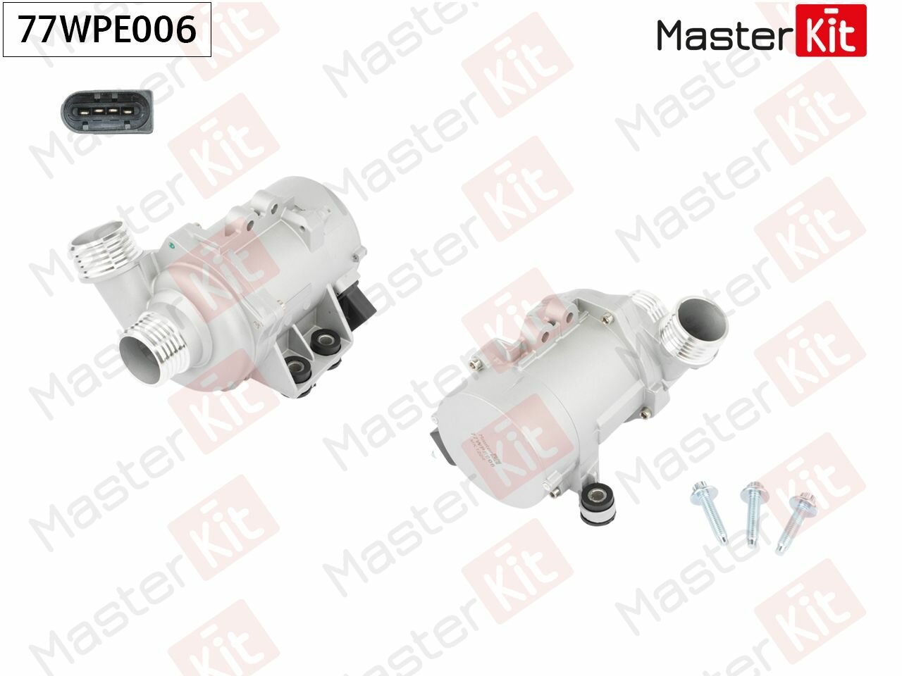 Насос водяной электрический BMW 1E813E905E60 01-12 MasterKit 77WPE006