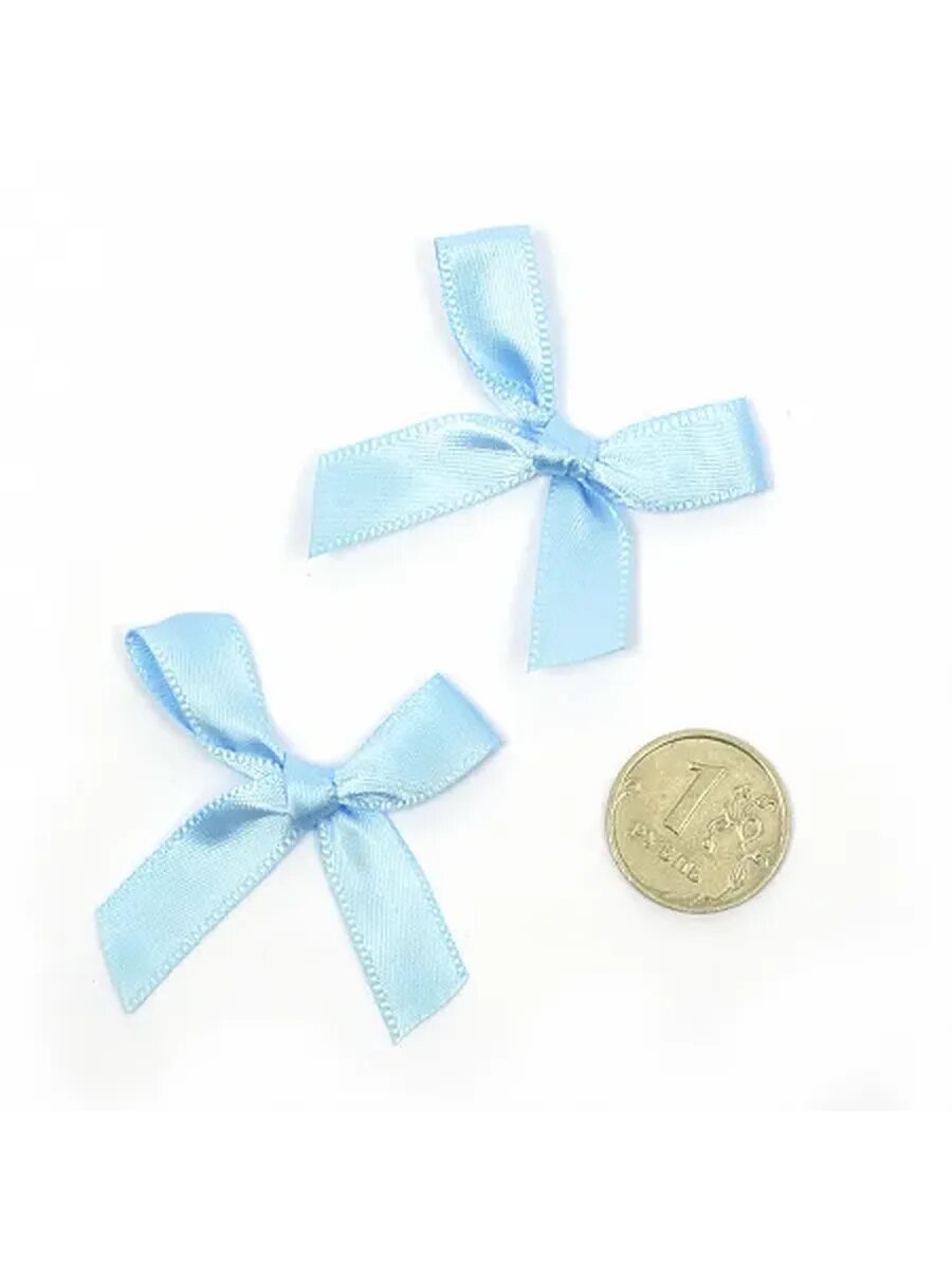 Бантики пришивные 100 шт 3,5 см