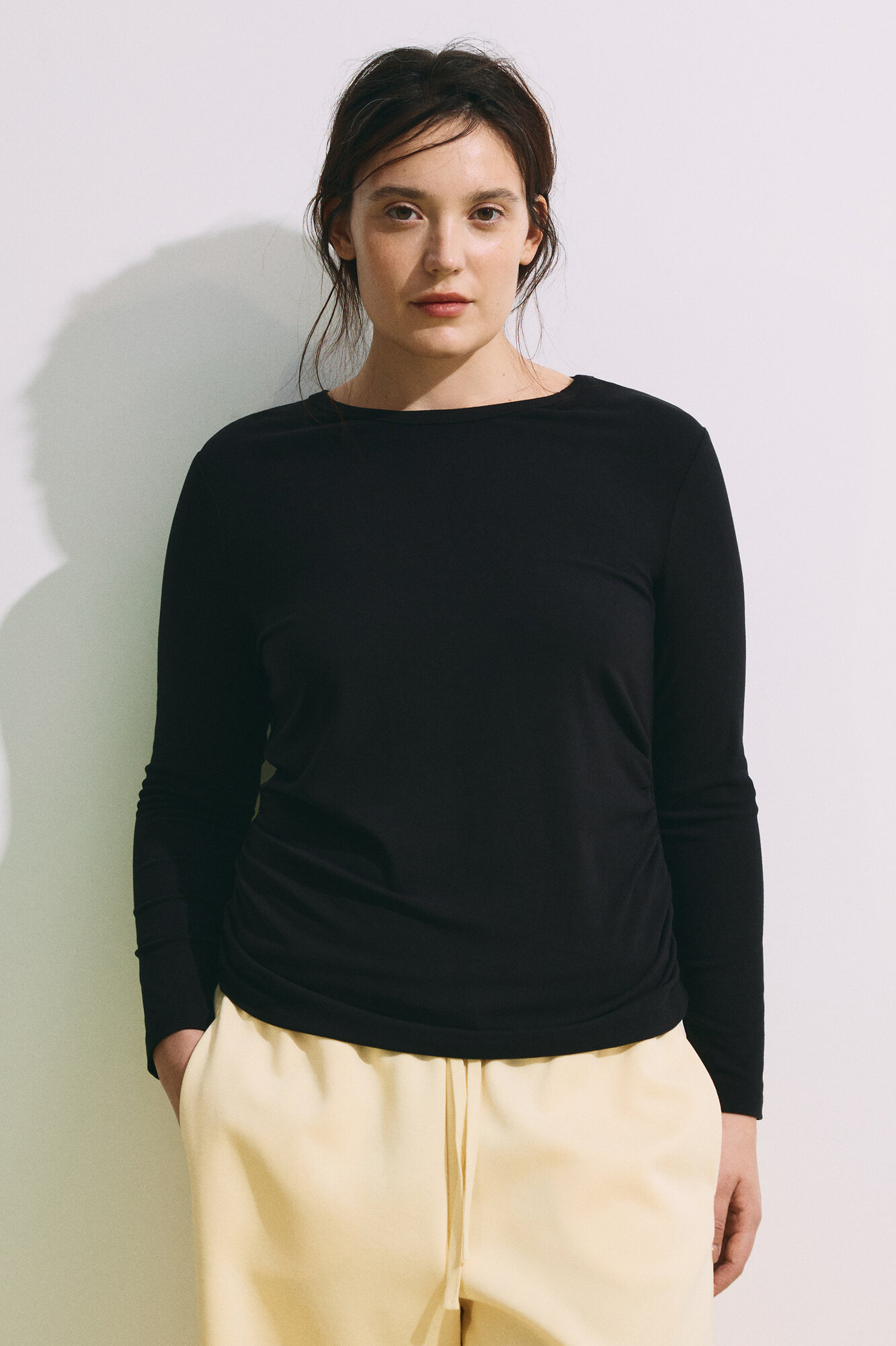 Лонгслив Plus size