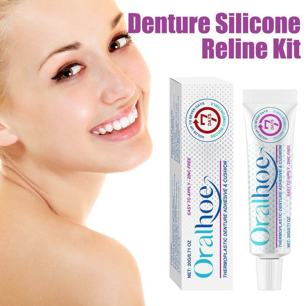 Клей для фиксации зубных протезов, Восстановление поврежденных зубов