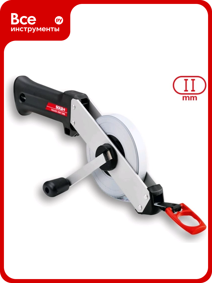 Рулетка SOLA Tracker TR 50, L=50м 50051201