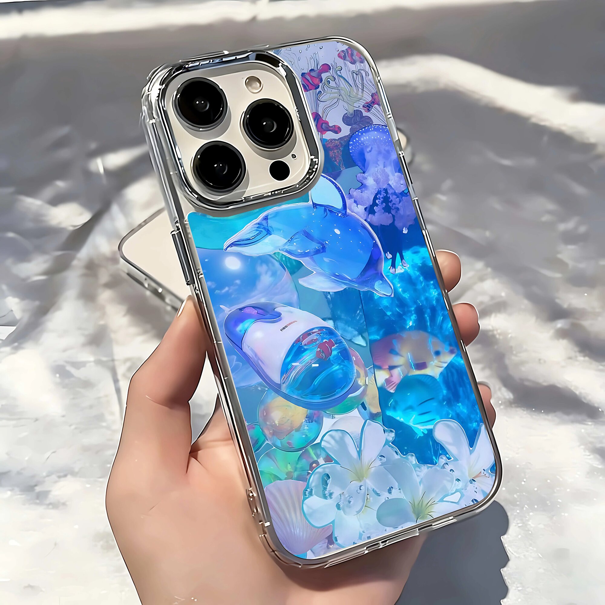 Модный чехол для телефона Frutiger Aero для iPhone 17 16e 16 15 14 13 12 11 mini Pro Max X XR XSMAX 8 7 Air Plus, прозрачный мягкий чехол