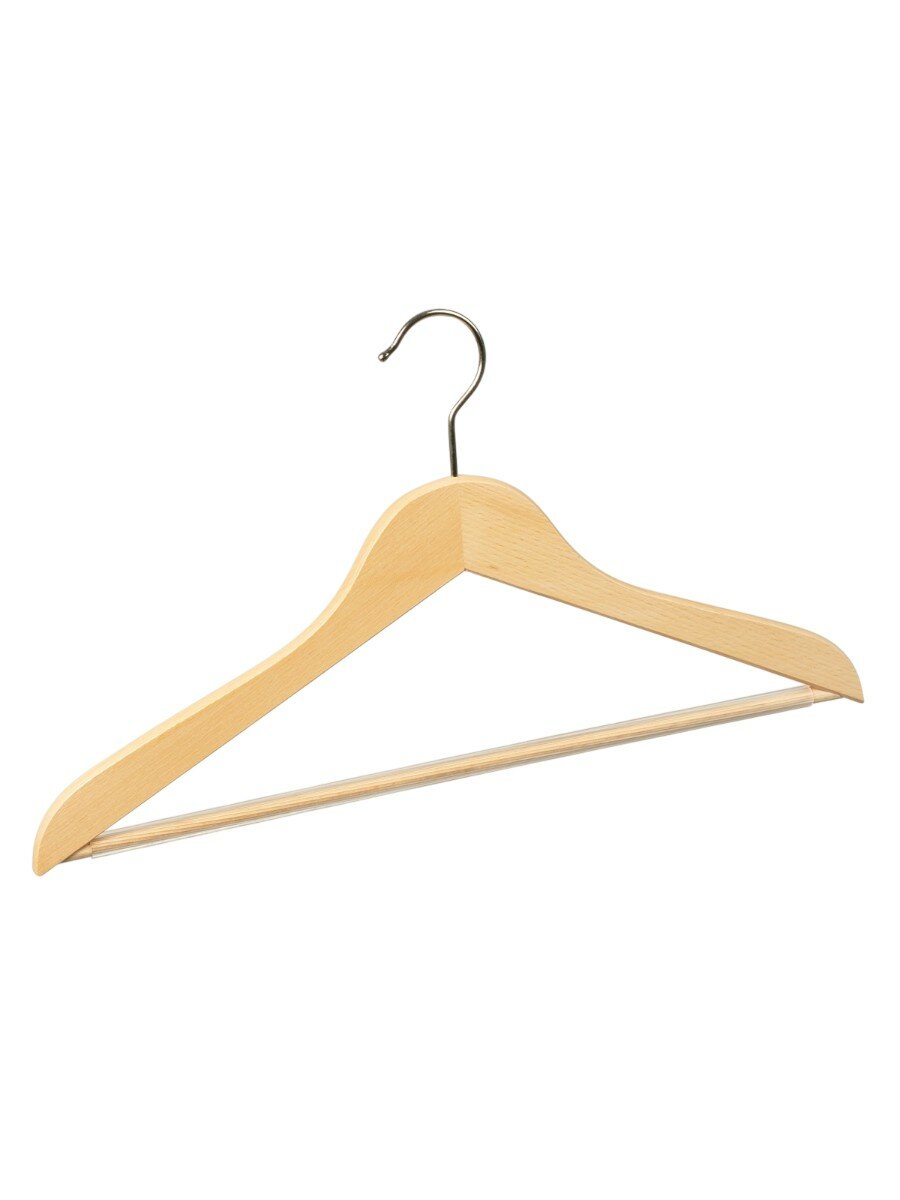 Вешалка Сortec для комплектов одежды 41см, материал бук, цвет натуральный
