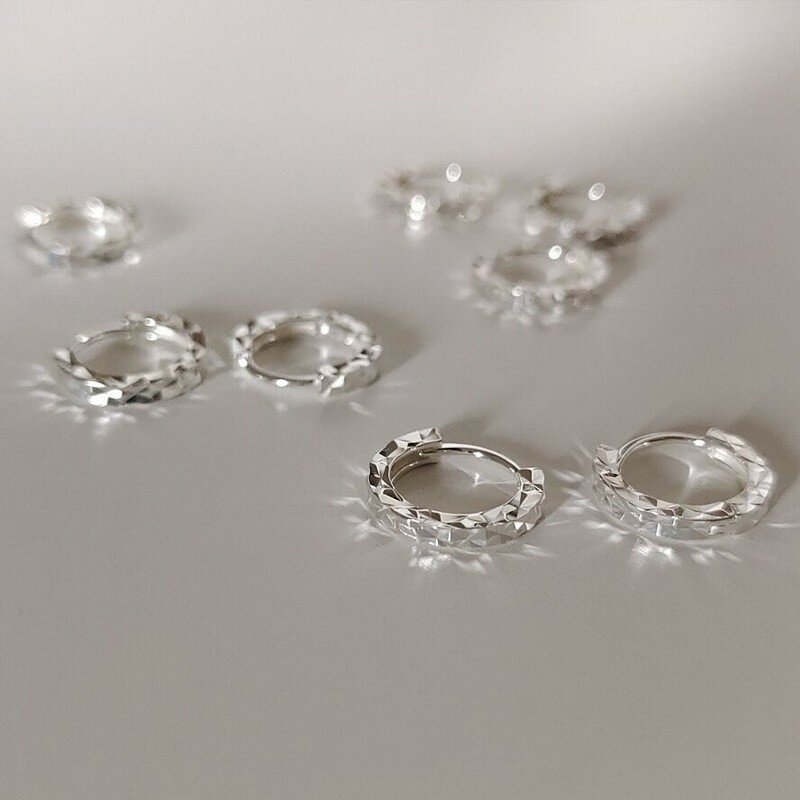 Серьги-цветы из чистого серебра S999 для женщин, простые нишевые легкие роскошные серьги-кольца, сладкий стиль, ювелирные изделия из чистого серебра