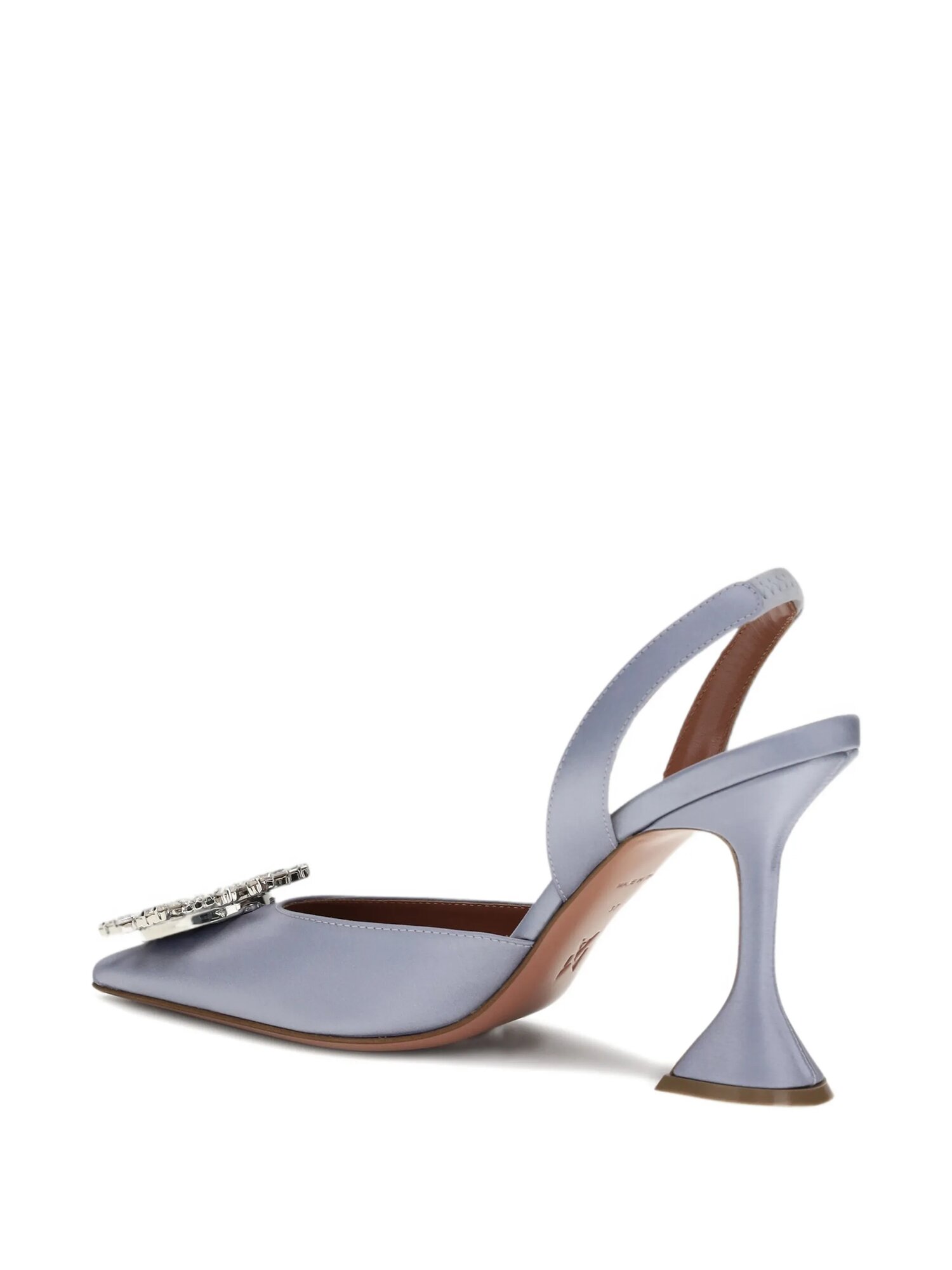 Туфли Amina Muaddi Embellishment slingback pumps, размер 36 — фото 1