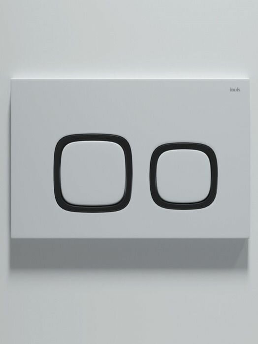 Кнопка смыва Iddis Unifix UNI04WBi77 универсальная, белая