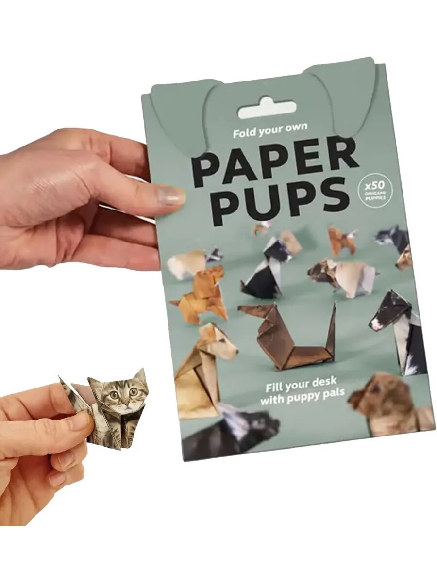 Оригами в виде животных (около 50 листов)