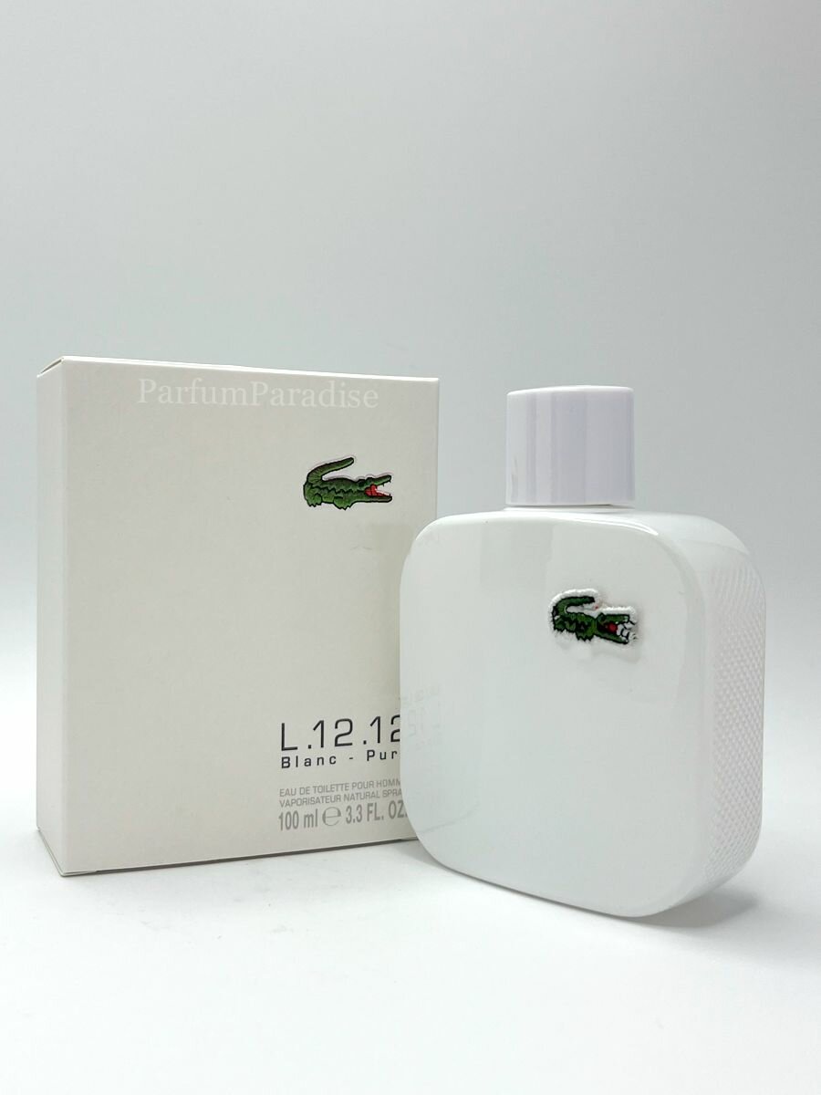 Духи мужские Lacoste L.12.12 Blanc/ Лакосте Бланш 100 мл