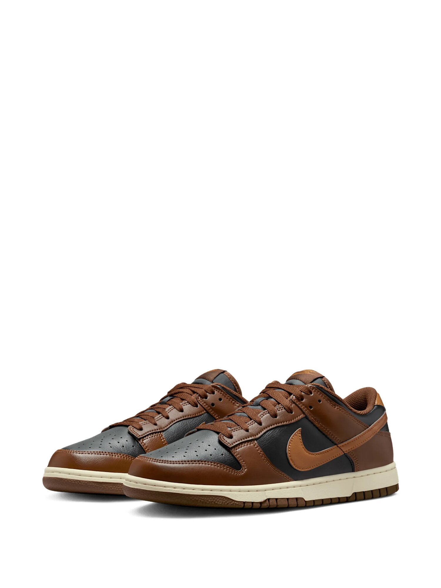 Кроссовки NIKE Dunk Low Retro, размер 9.5 US, brown — фото 1