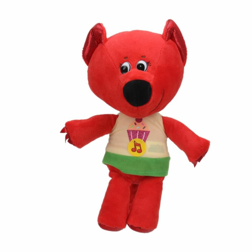 Игрушка мягкая Ми-ми-мишки Лисичка в футболке 20см