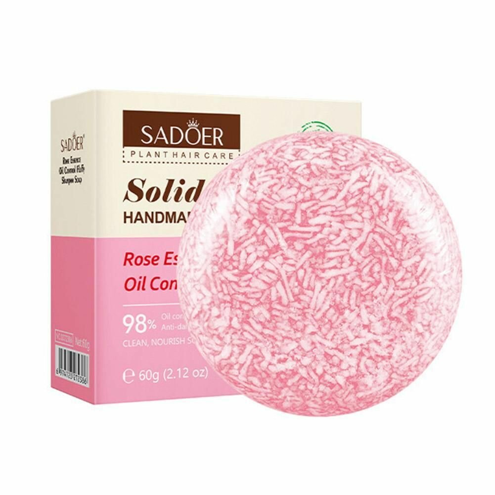Шампунь твердый Твердый шампунь с ароматом розы