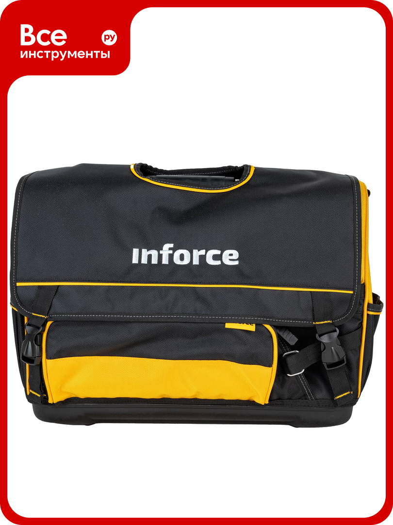 Открытая сумка для инструмента Inforce 18" 11-25-16, облегчает работу