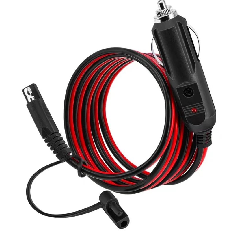 12AWG прикуриватель Sae кабель автомобильный прикуриватель SAE штекер кабель прикуриватель SAE удлинительный кабель шнур питания