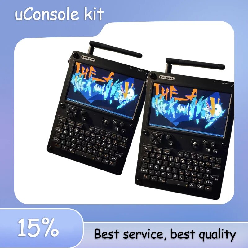 Kit ClockworkPi V3.14 с Raspberry Pi CM4 Lite only WIFI, None core Black — фото 1