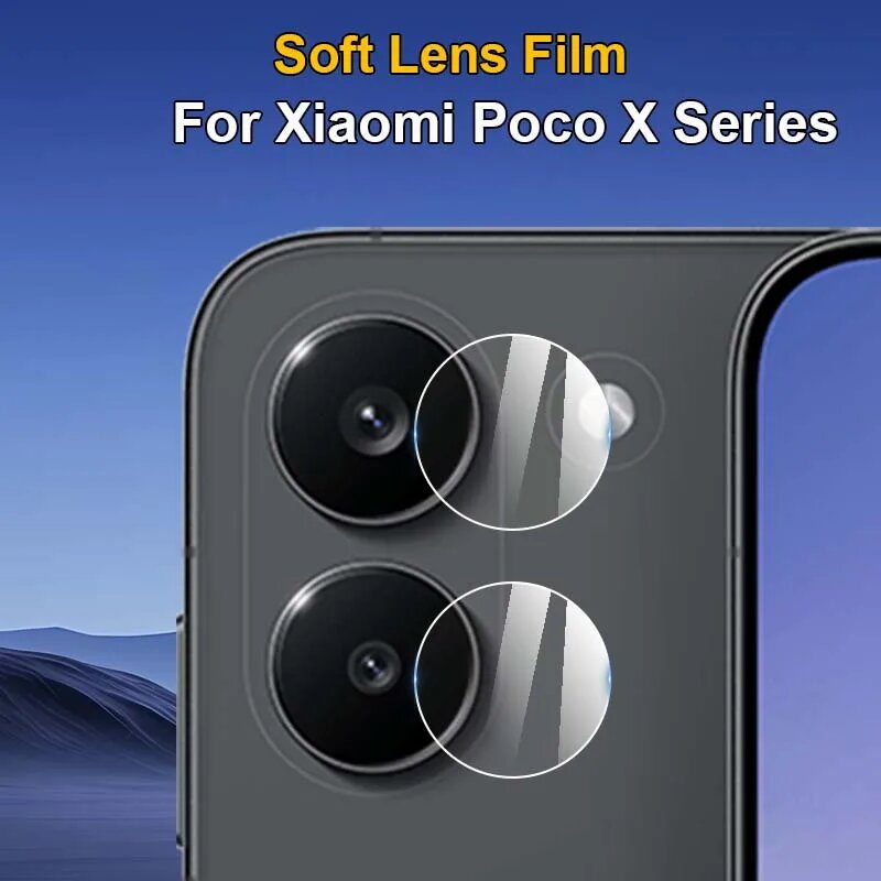 Для Xiaomi Poco X8 X7 X6 X5 X4 X3 NFC GT Pro Max: ультратонкая защитная пленка Poco X7 Pro, 1 Pack