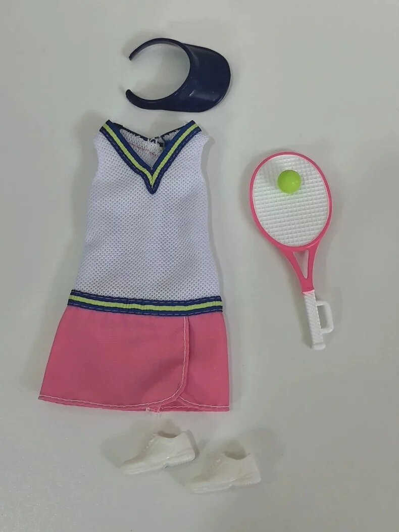 Костюм для куклы Barbie, теннисный комплект, цвет 50
