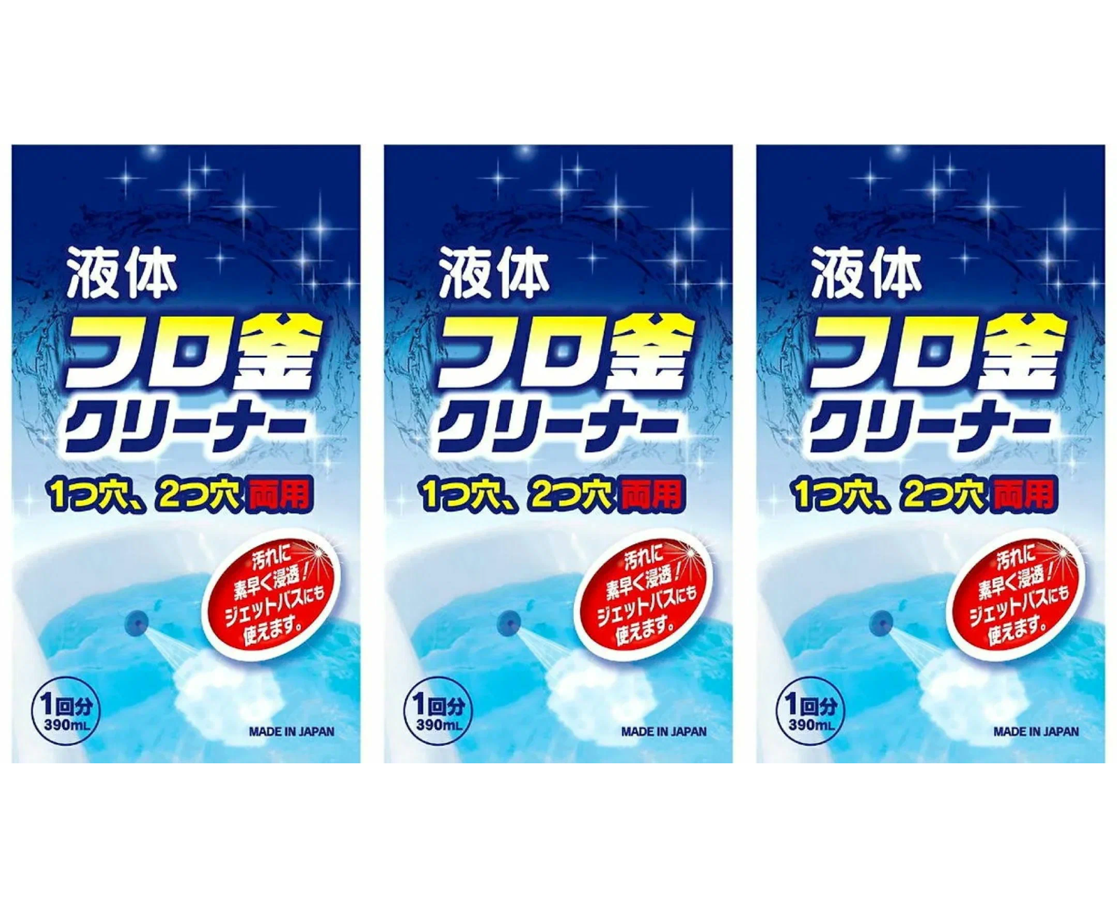 Средство Rocket Soap чистящее Awa’s Liquid Bath Boiler Cleaner для труб, 390 мл, 3 штуки
